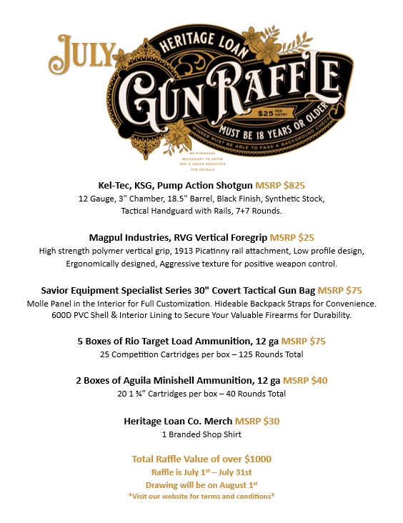 July Gun Raffle